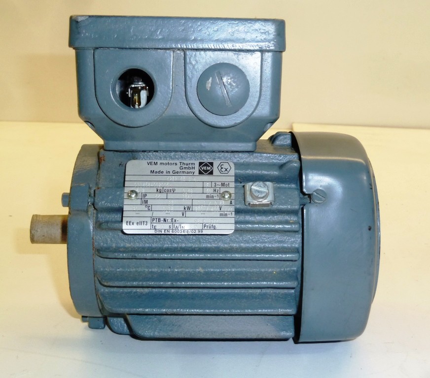 VEM motors Thurm Drehstrommotor KPER 63 G4 EEx e II Elektromotor Neu | eBay