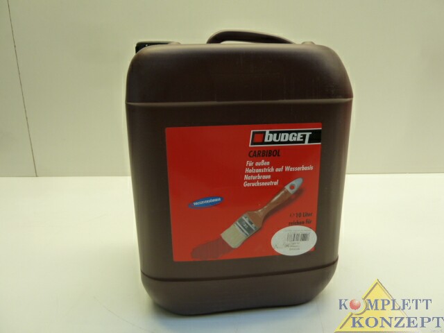 3 x BUDGET Carbibol Holzanstrich Holzlasur 10L (1 Liter = 0,78 €) | eBay